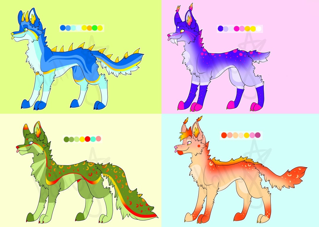 Fursona Character Adopt #furry - Etsy