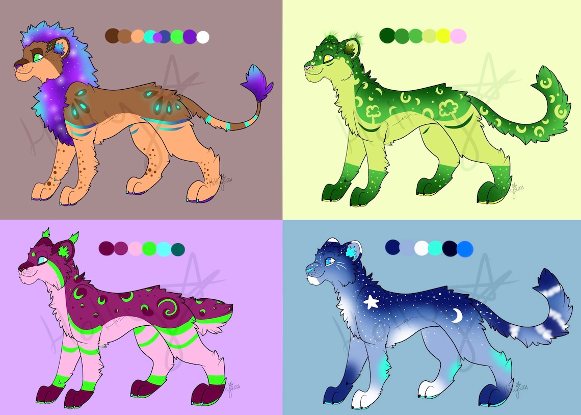 Fursona Character Adopt furry - Etsy