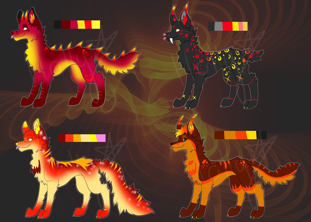 Fursona Character Adopt #halloween #furry - Etsy