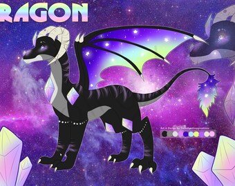 ADOPTOBER DAY 19 Fantasy Gryphon Dragon Furry/fursona Adoptable - Etsy