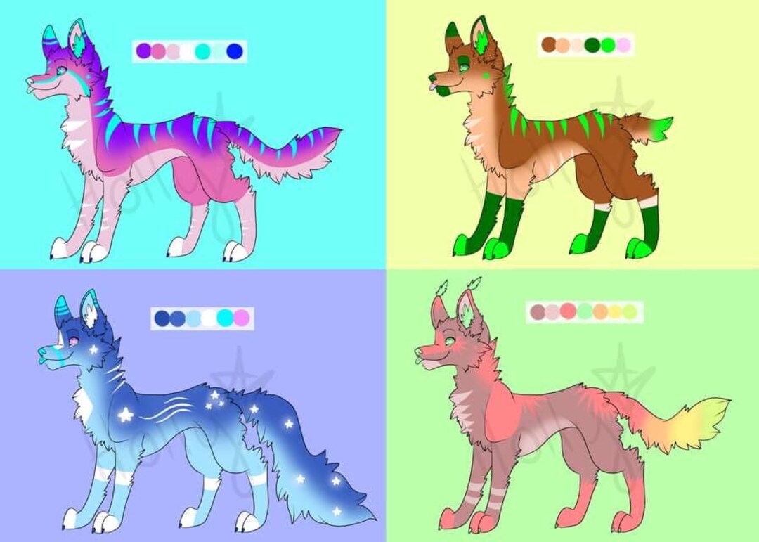 Fursona Character Adopt furry - Etsy