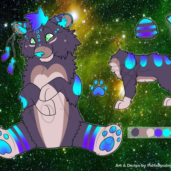 Furry Bear Fursona - Etsy