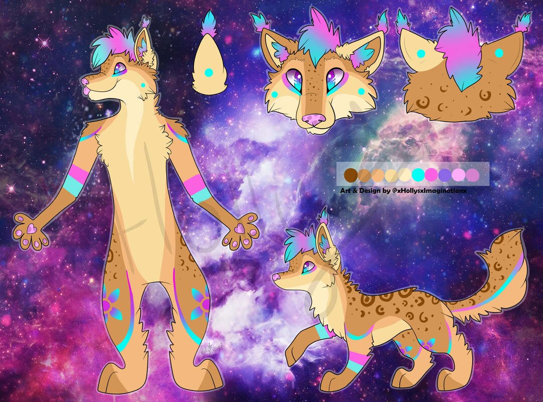 Fursona Character Adopt Canine #furry - Etsy