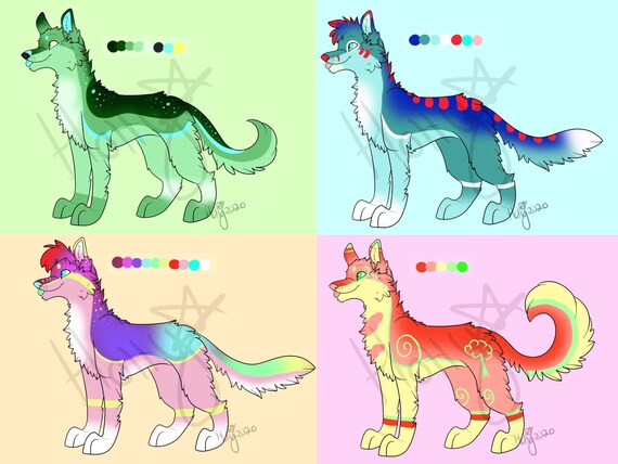 Fursona Character Adopt Furry | Etsy