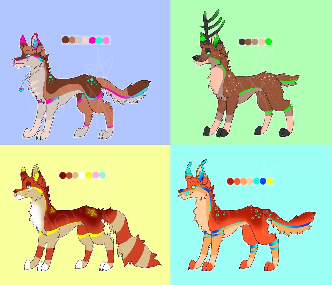 Fursona Character Adopt #furry - Etsy