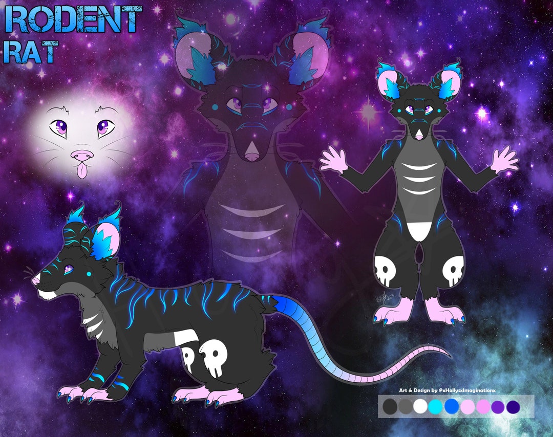 Fursona Character Adopt Rat furry - Etsy