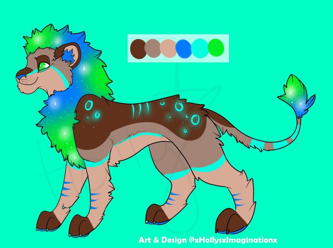 Fursona Character Adopt #furry - Etsy