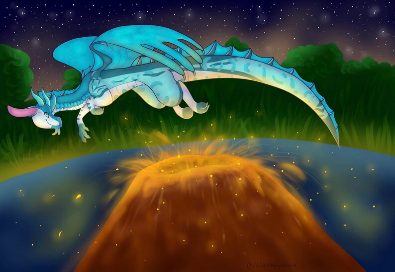 Fullbody Feral Scene Commission furry | Etsy