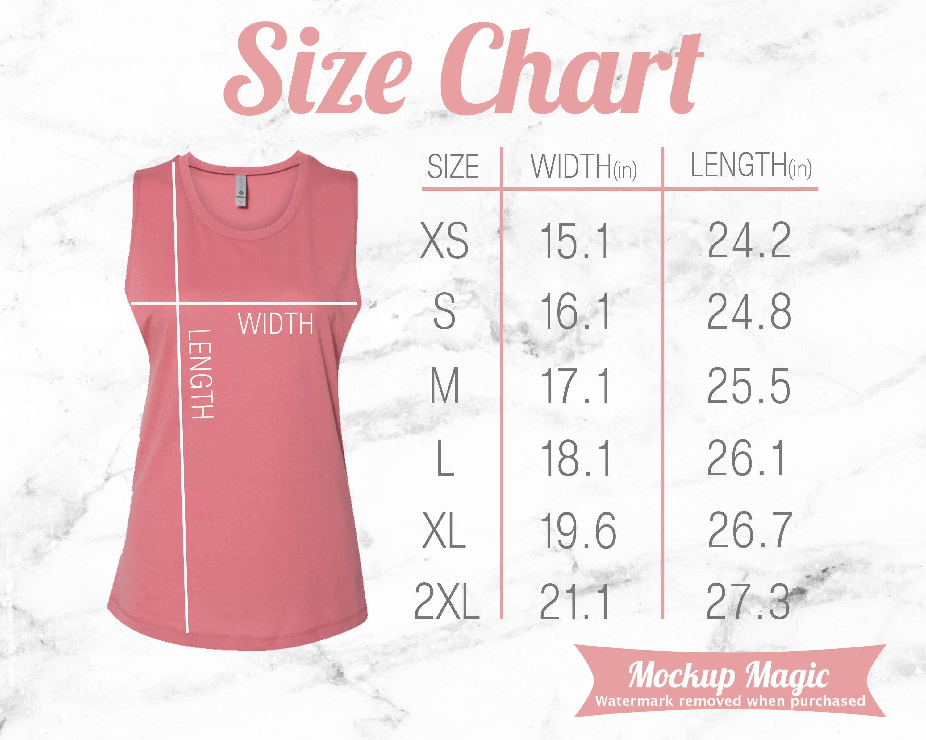 Next Level 5013 All Colors | Color Chart Mockup 5013 Festival Muscle ...