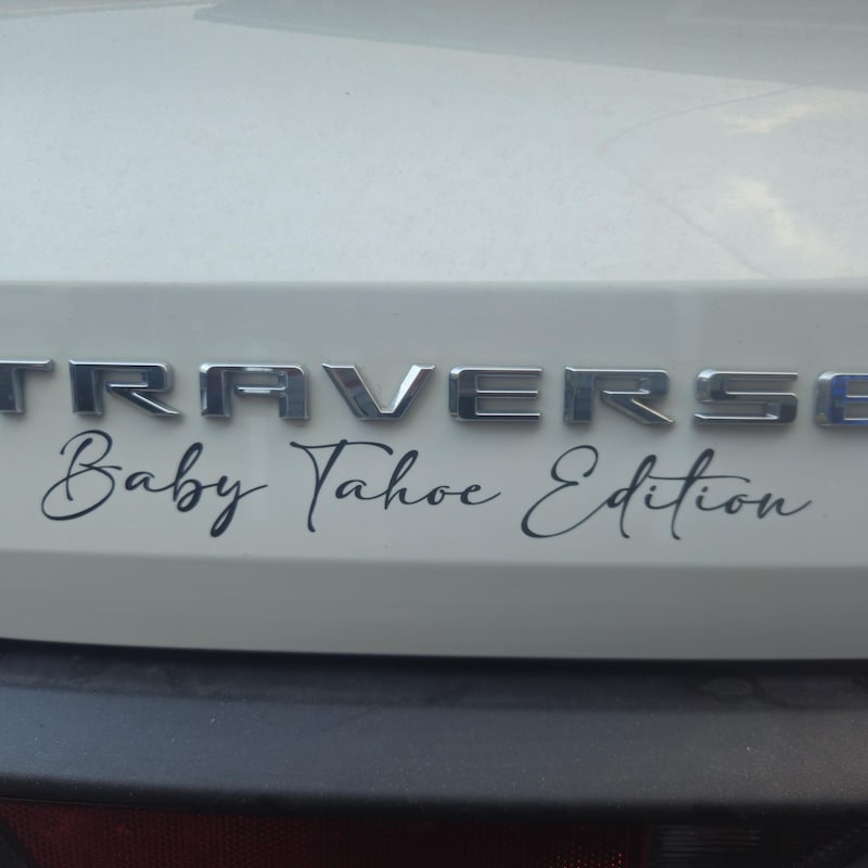 Decals for 2025 Traverse - Etsy