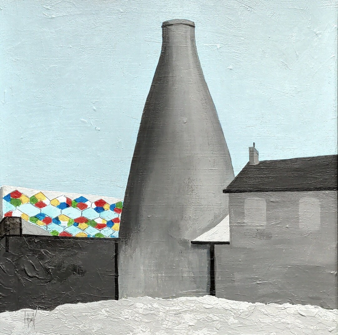 Bottle oven at Smithfield Pottery Factory, Hanley. Original Potteries ...