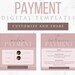 Payment Template, Business Templates, Canva Templates, Business Canva ...