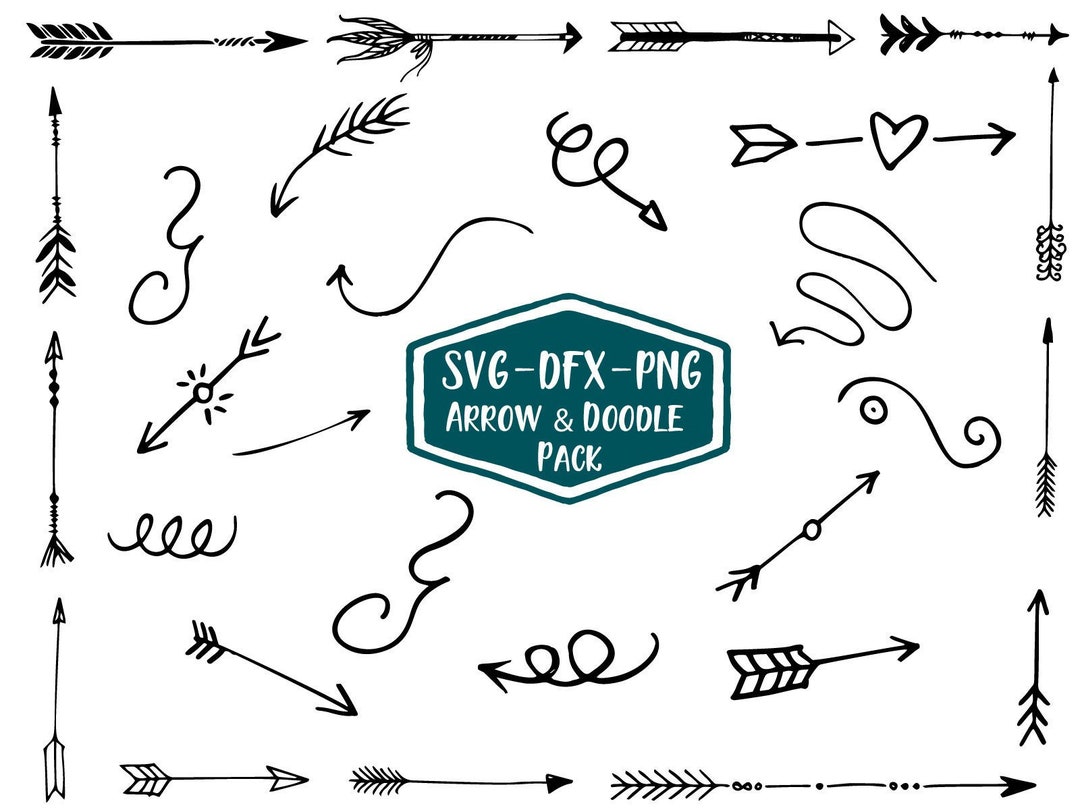Arrows SVG Bundle, Arrows & Doodle SVG Bundle, Arrows and Doodle SVG ...