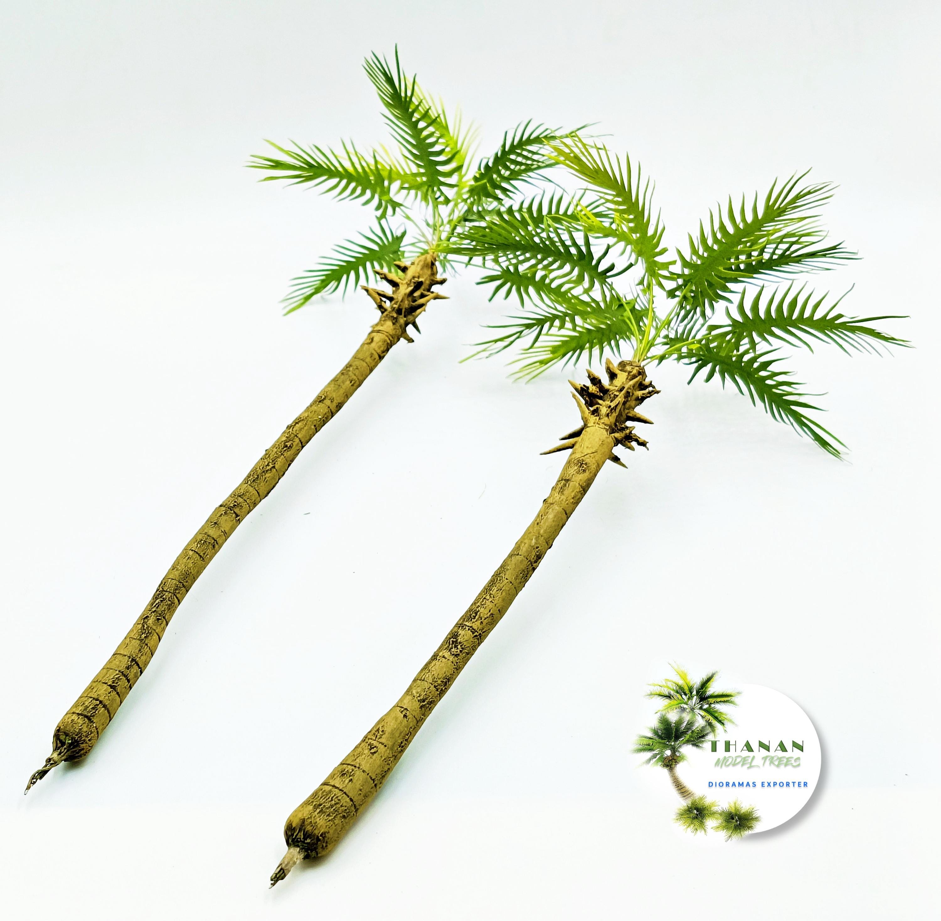 Handmade 1/35 Scale Tropical Palm Tree Set – Miniature Diorama Model - Etsy