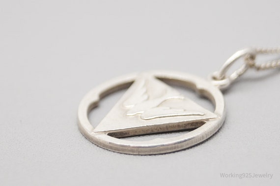 Vintage 1970s Antaya Holy Spirit Dove Sterling Silver… - Gem