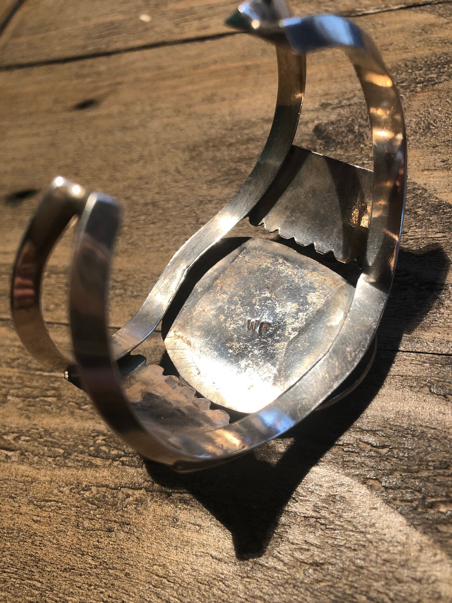 Vintage Native American Signed WF Large Turquoise Rope - Etsy