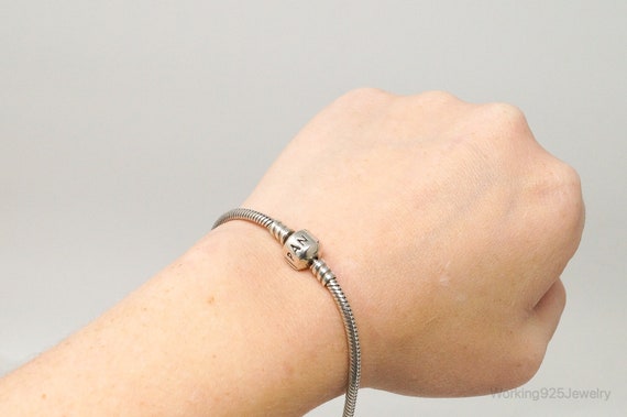 Designer Pandora Iconic Pandora Logo Sterling Silver … - Gem