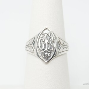 Antique GFS USA girls Friendly Society Sterling Silver Ring Sz 6 - Etsy