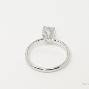 Vintage Designer Lind Cubic Zirconia Sterling Silver Ring - Size 7 - Etsy