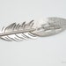 Vtg Native American Navajo Joe Delgarito Feather Sterling Silver Pin - Etsy