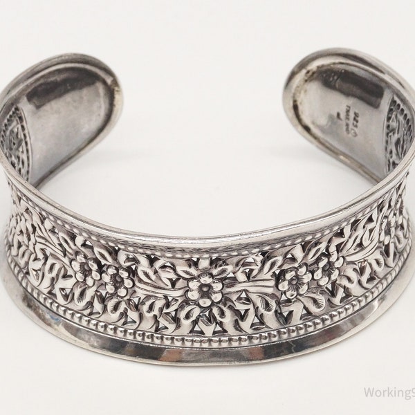 Floral Cuff Bracelet - Etsy