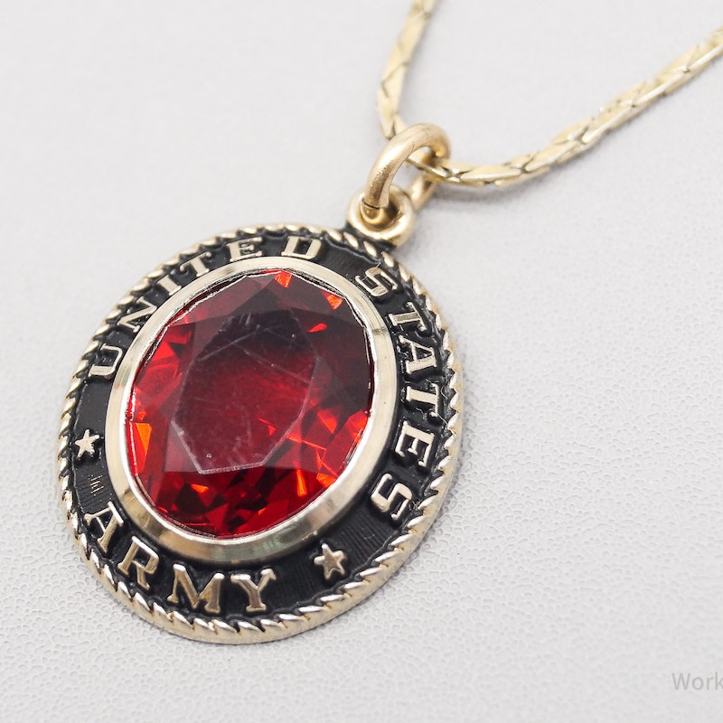 Army Necklace - Etsy