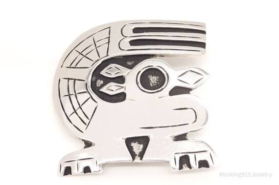 RARE Vintage Peru Designer Graziella Laffi Sterling S… - Gem