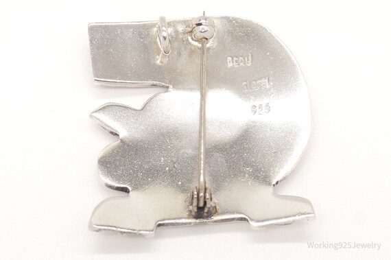 RARE Vintage Peru Designer Graziella Laffi Sterling S… - Gem