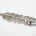 Vtg Native American Navajo Joe Delgarito Feather Sterling Silver Pin - Etsy
