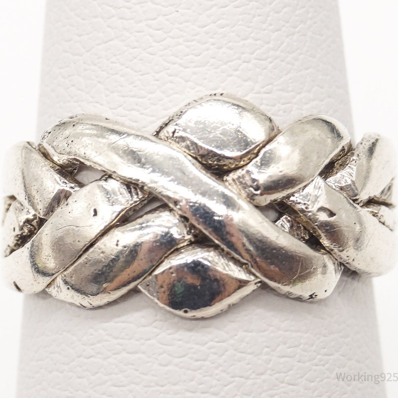 Puzzle Ring Mens - Etsy
