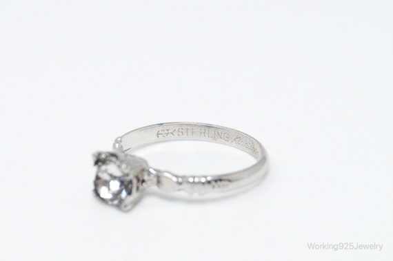 Antique Designer Kiddiegem Rhinestone Sterling Silver… - Gem