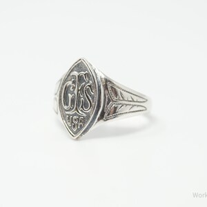 Antique GFS USA girls Friendly Society Sterling Silver Ring Sz 6 - Etsy