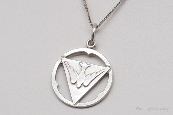 Vintage 1970s Antaya Holy Spirit Dove Sterling Silver… - Gem