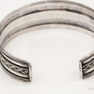 Vintage Designer BA Suarti Bali Sterling Silver Cuff Bracelet - Etsy