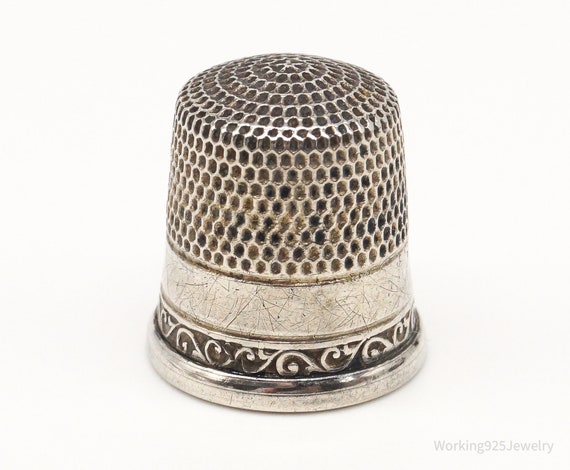 1800s Antique Stern Bros & Company Dome Sterling Silver - Etsy