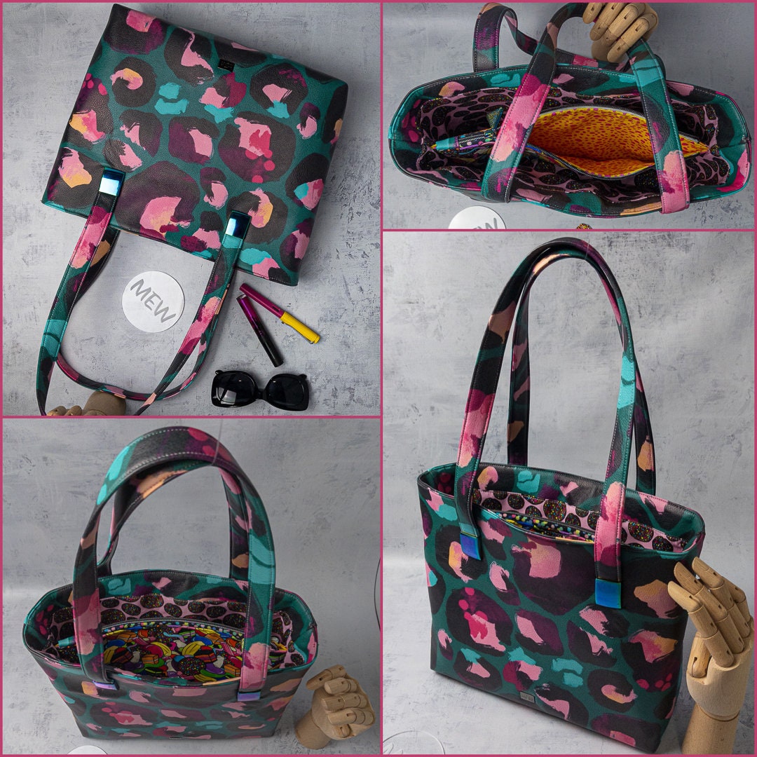 Digital Sewing Pattern Marie Tote Bag PDF Pattern 2 Sizes Instructions ...