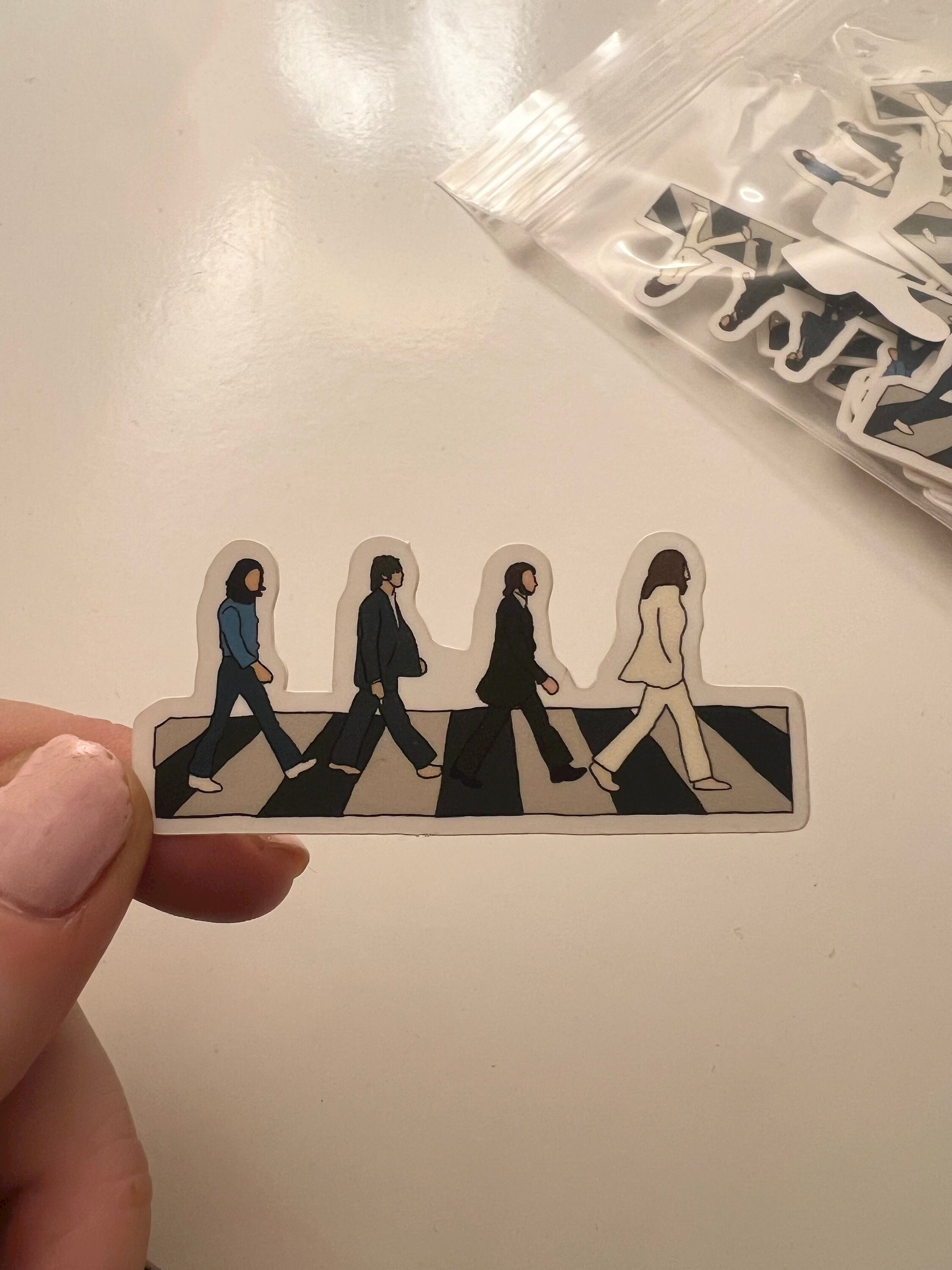 Abbey Road Sticker - Etsy