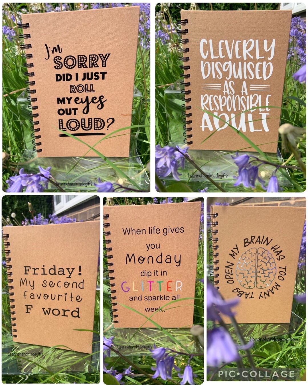 Various Funny A5 Hardback Notebooks - Etsy UK