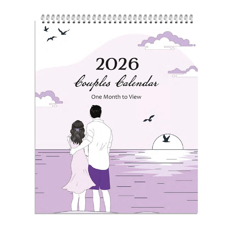 Couple Calendar - Etsy UK