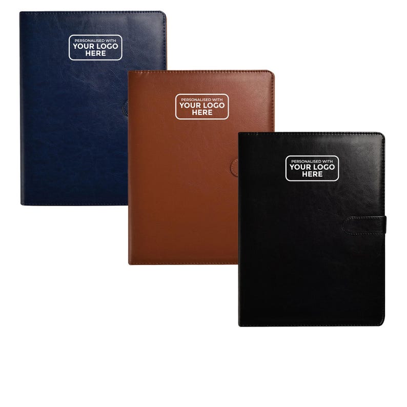 Personalised Custom Logo A4 Portfolio Case, Executive Business Document ...
