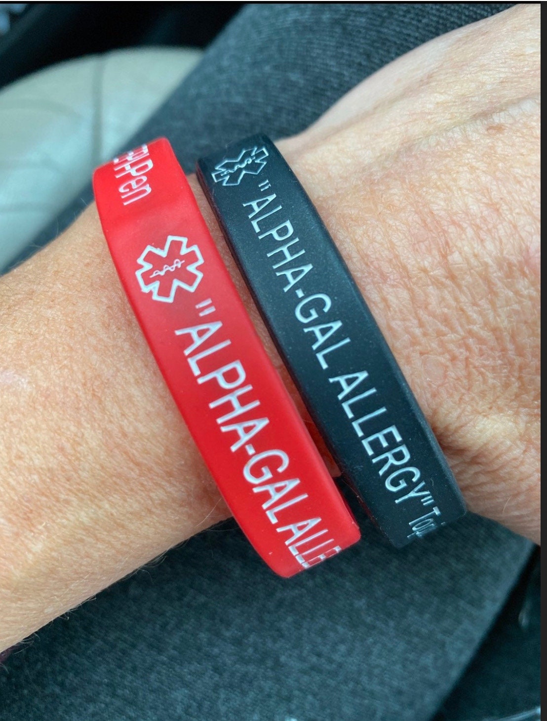 Alpha-gal Allergy Medical Alert Band - Etsy
