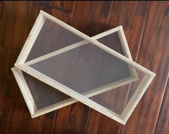 1/4 Inch Soil Sifter - Garden Sieve for Compost, Potting Mix & Seed ...