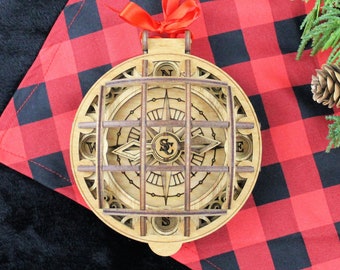 Wooden Santa Claus - Etsy