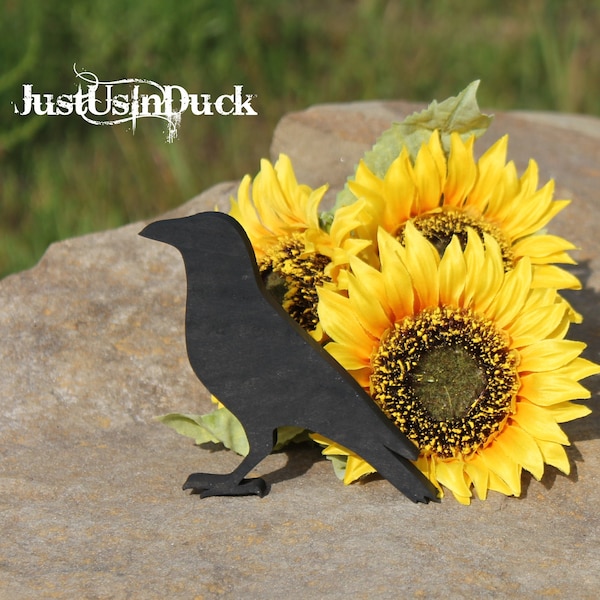 Wooden Crow - Etsy