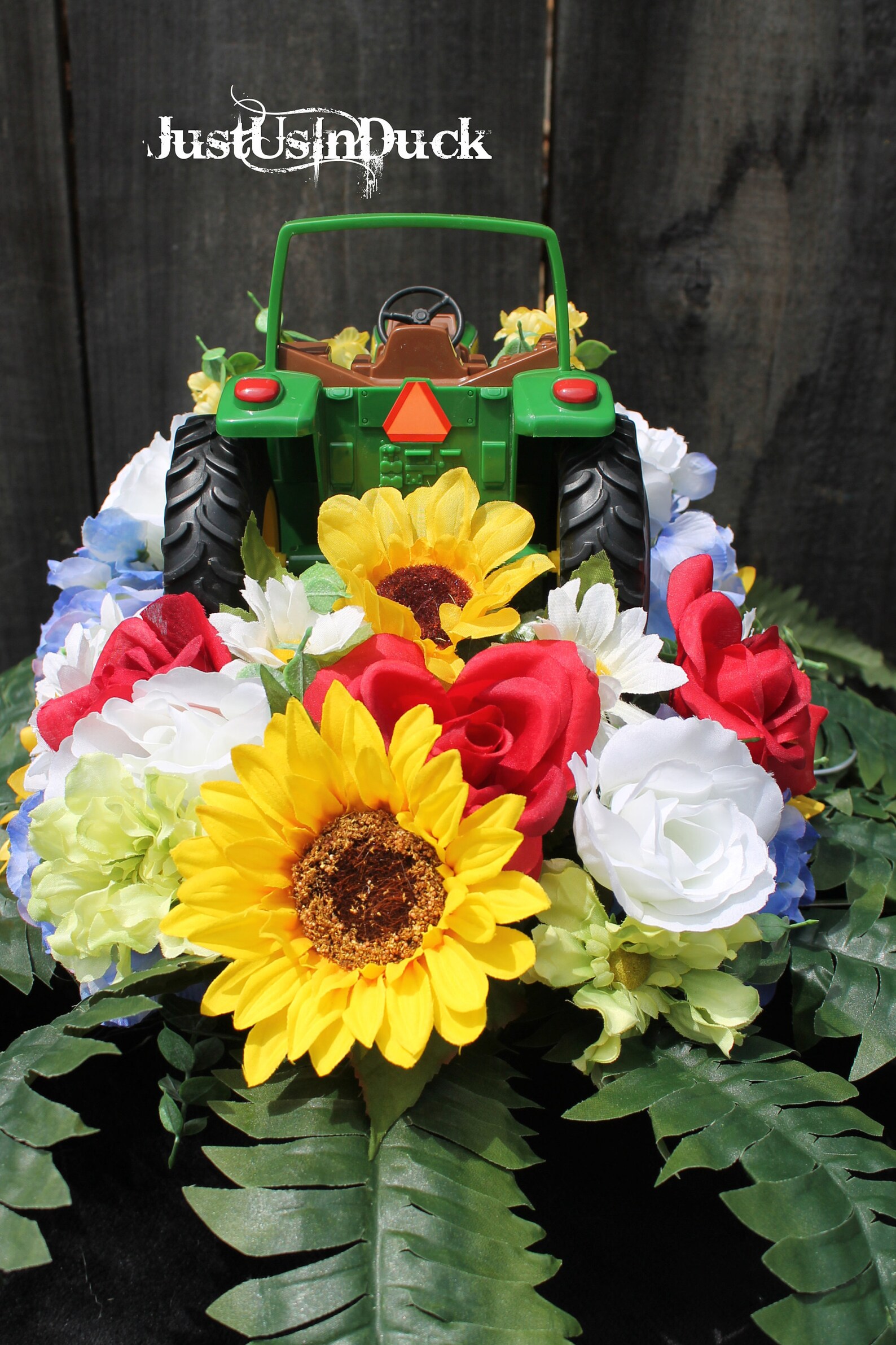 John Deere Tractor Cemetery Saddle Memorial Headstone Saddle | Etsy