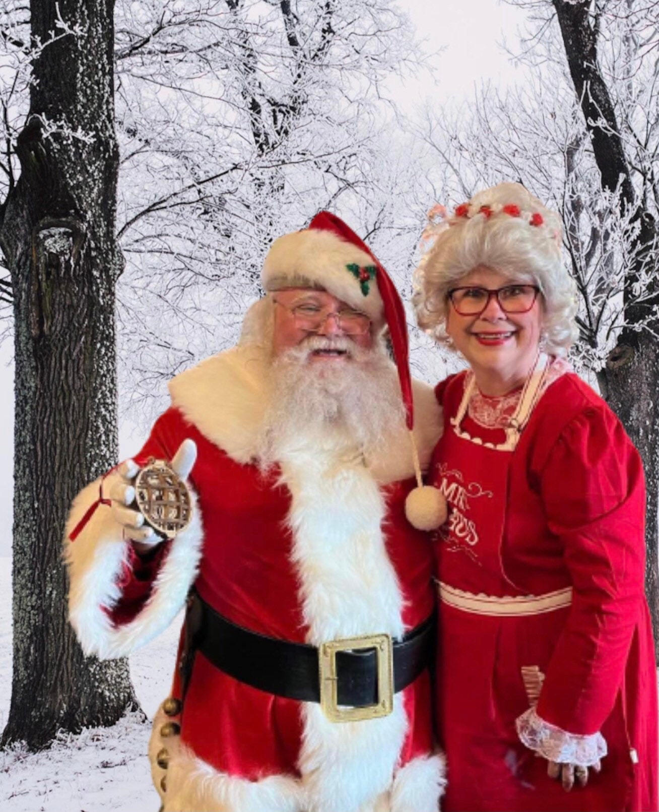 3D Santa Claus Compass Ornament, Interactive QR Code Santa Tracker ...