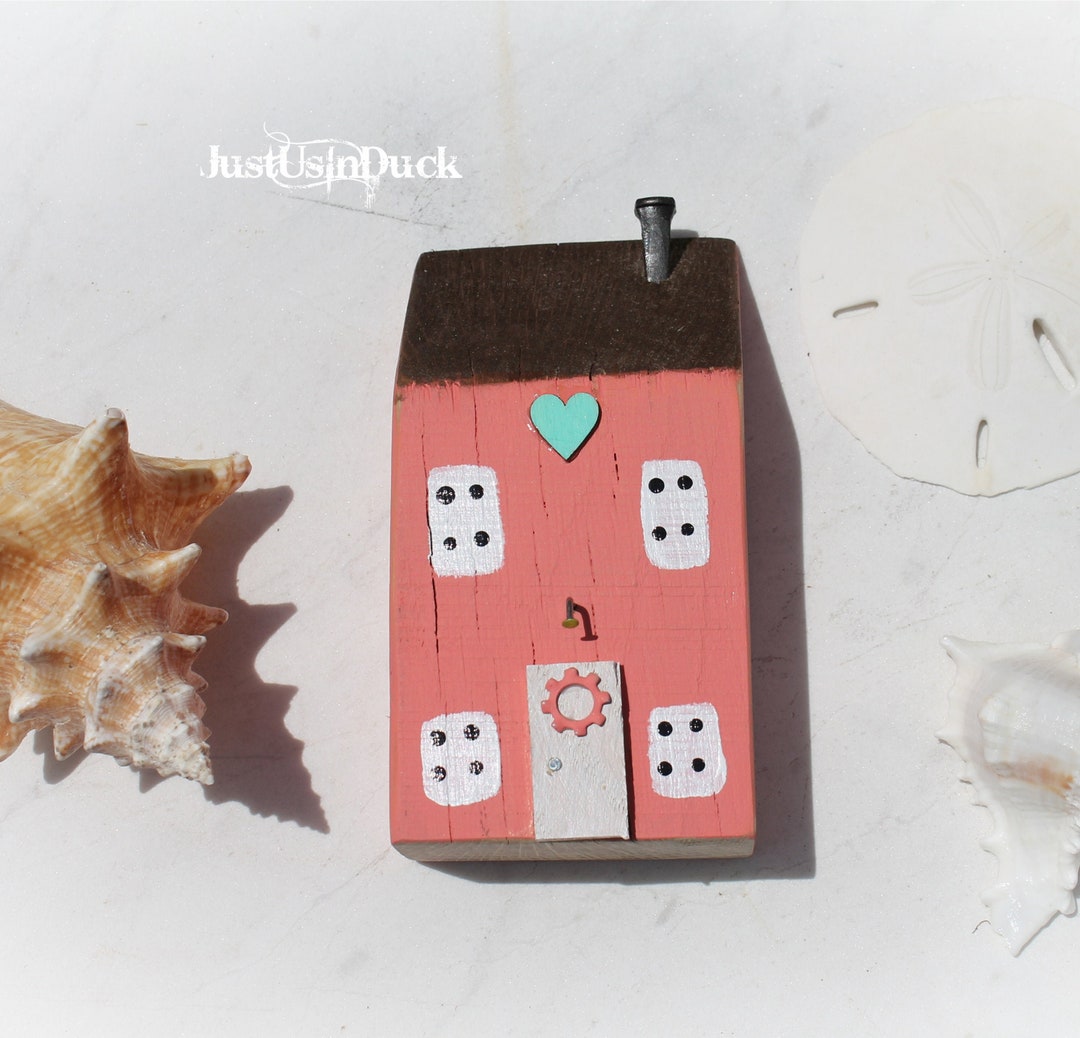 Tiny Wooden House, Miniature House, Cottage House, Driftwood House ...