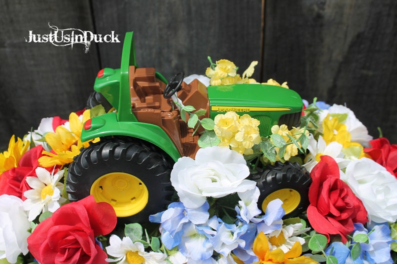 John Deere Tractor Cemetery Saddle Memorial Headstone Saddle | Etsy