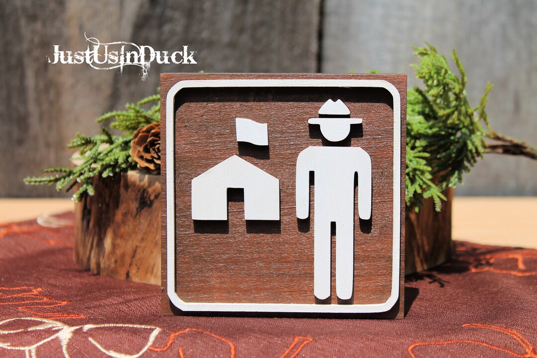 3D Park Ranger Station Symbol National Park Icon Sign State - Etsy