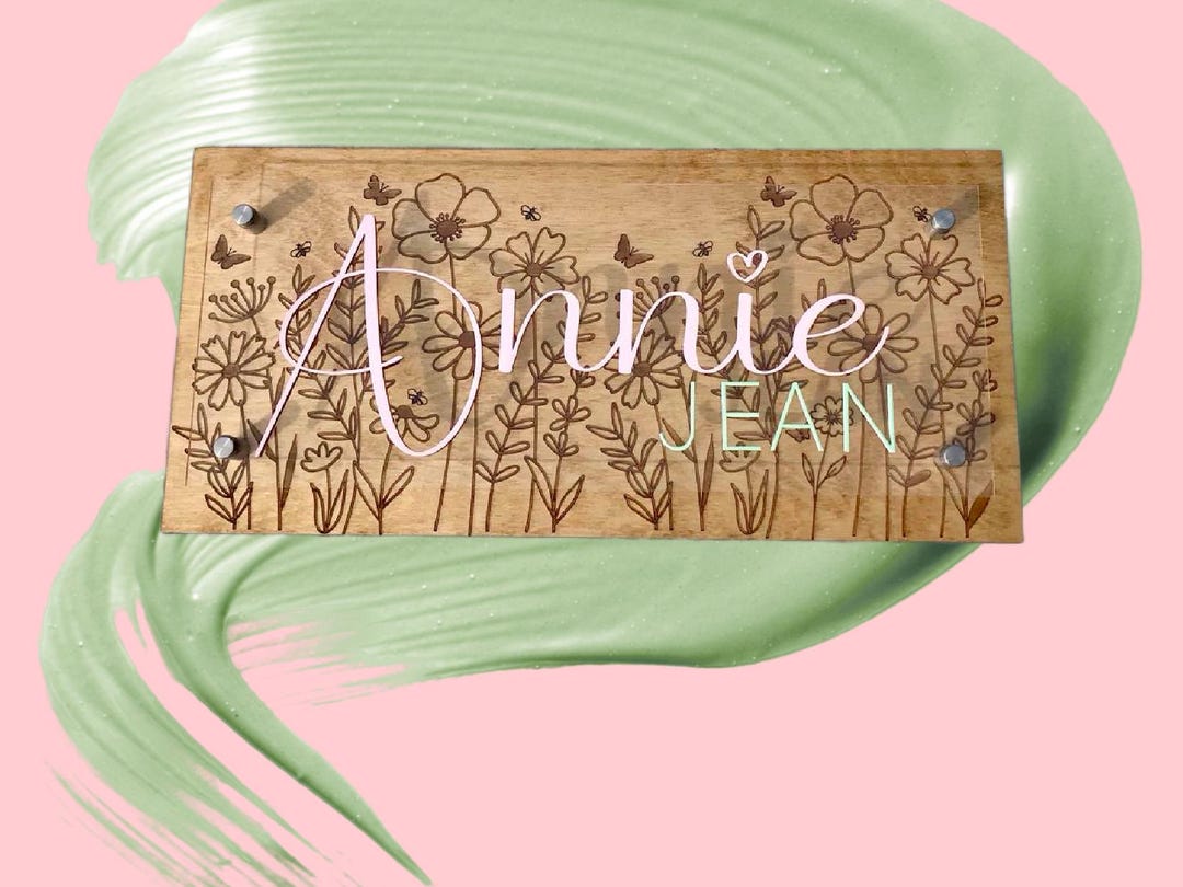 Customized Boho Name Sign, Personalized Sign, Boho, Kids Room, Name ...